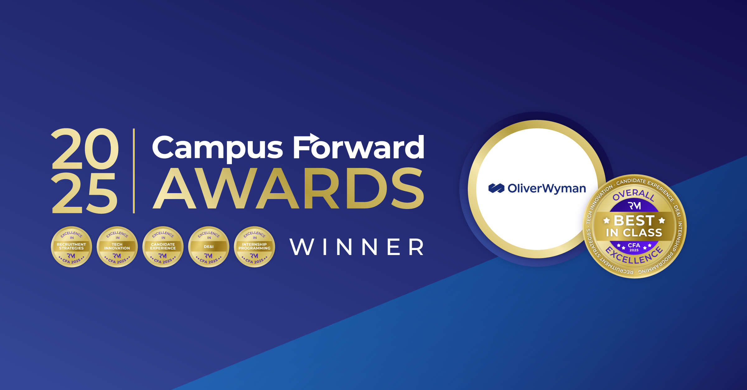Oliver Wyman | 2025 Campus Forward Award Winner